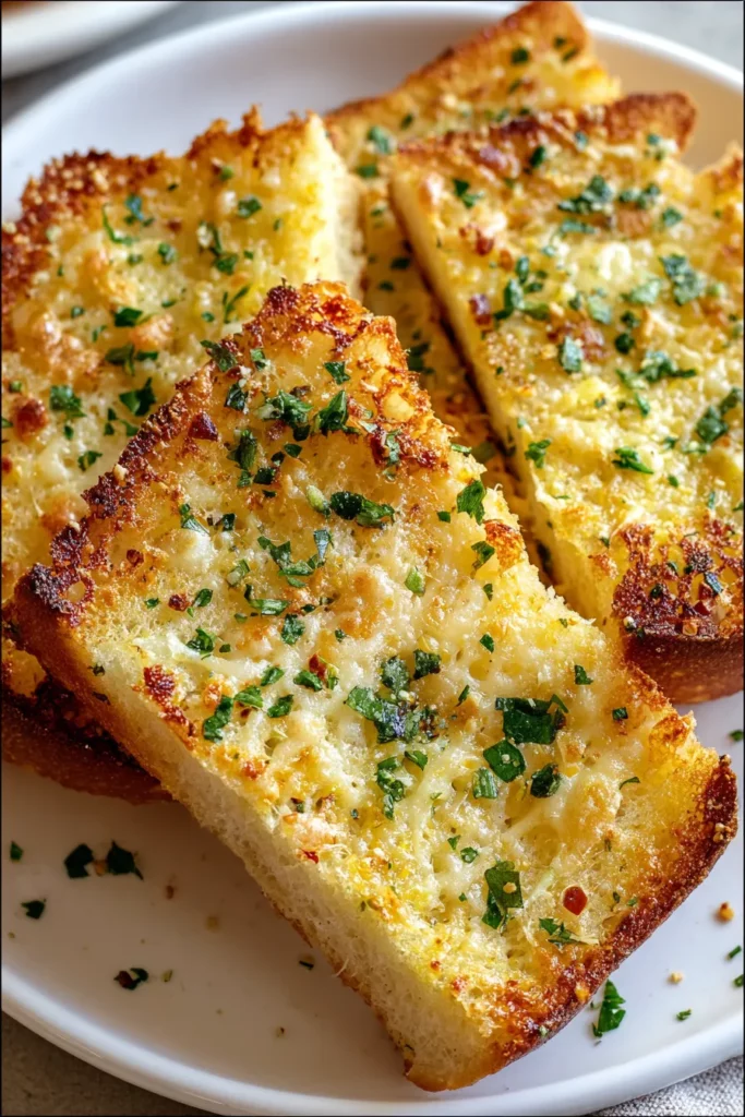 Air Fryer Cheesy Garlic Bread Recipesophia