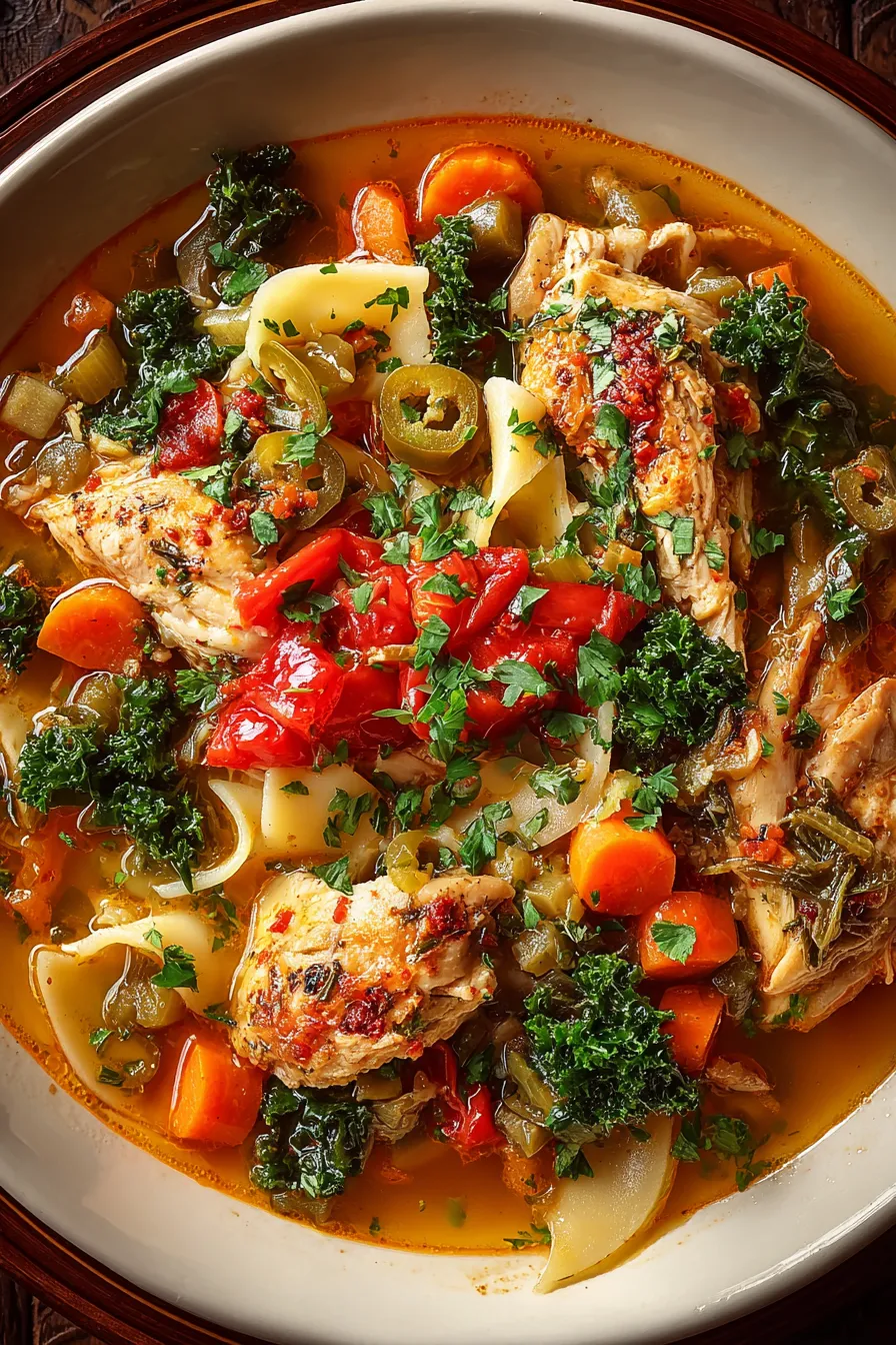 Spicy Sicilian Chicken Soup – RecipeSophia