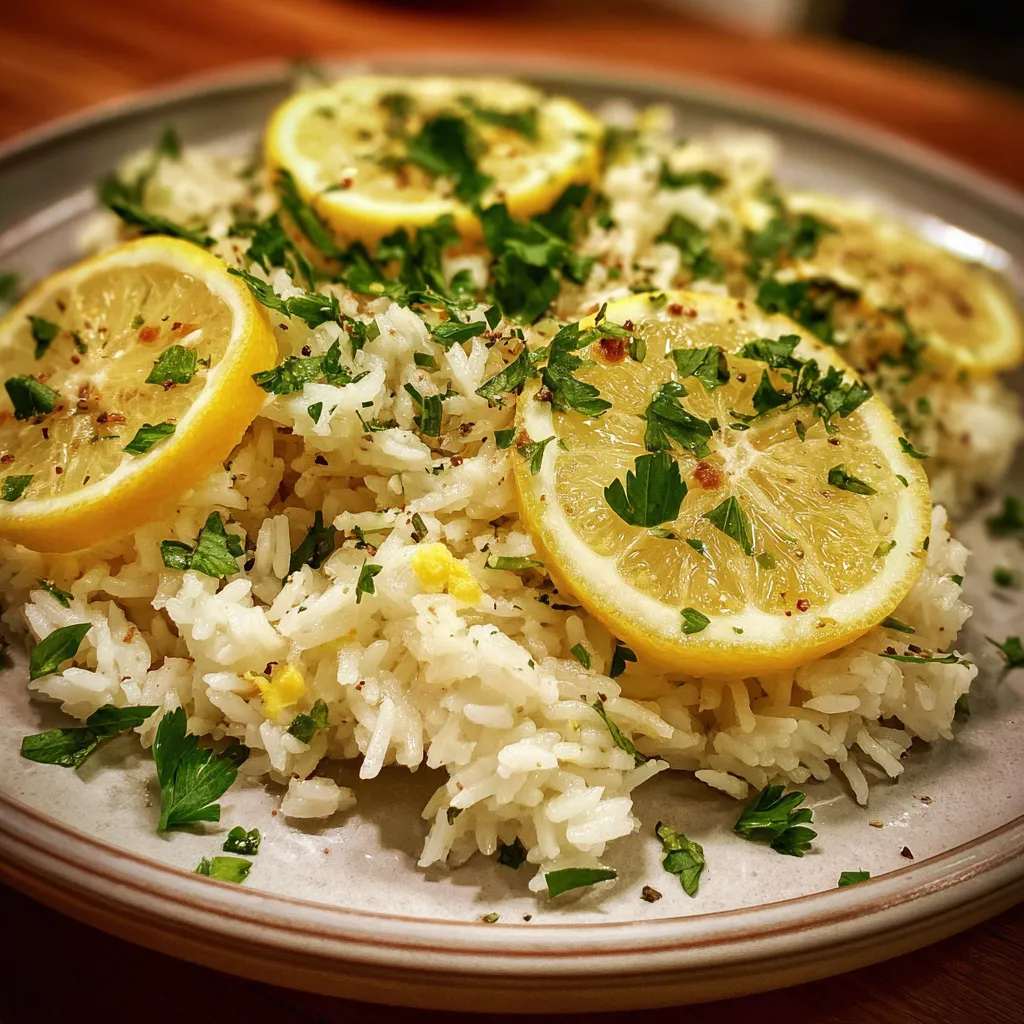 Greek Lemon Rice – RecipeSophia