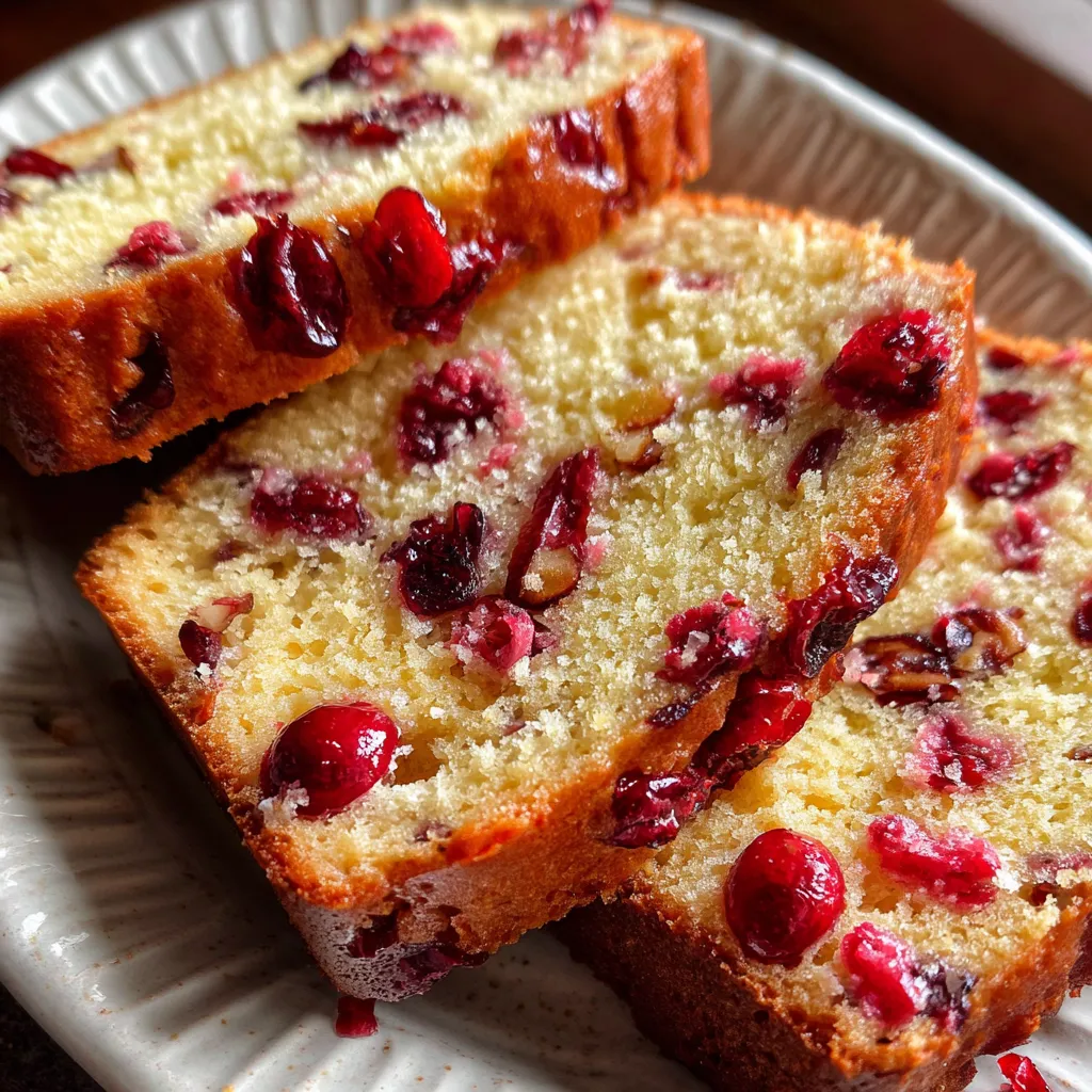 Christmas Cranberry Bread – RecipeSophia